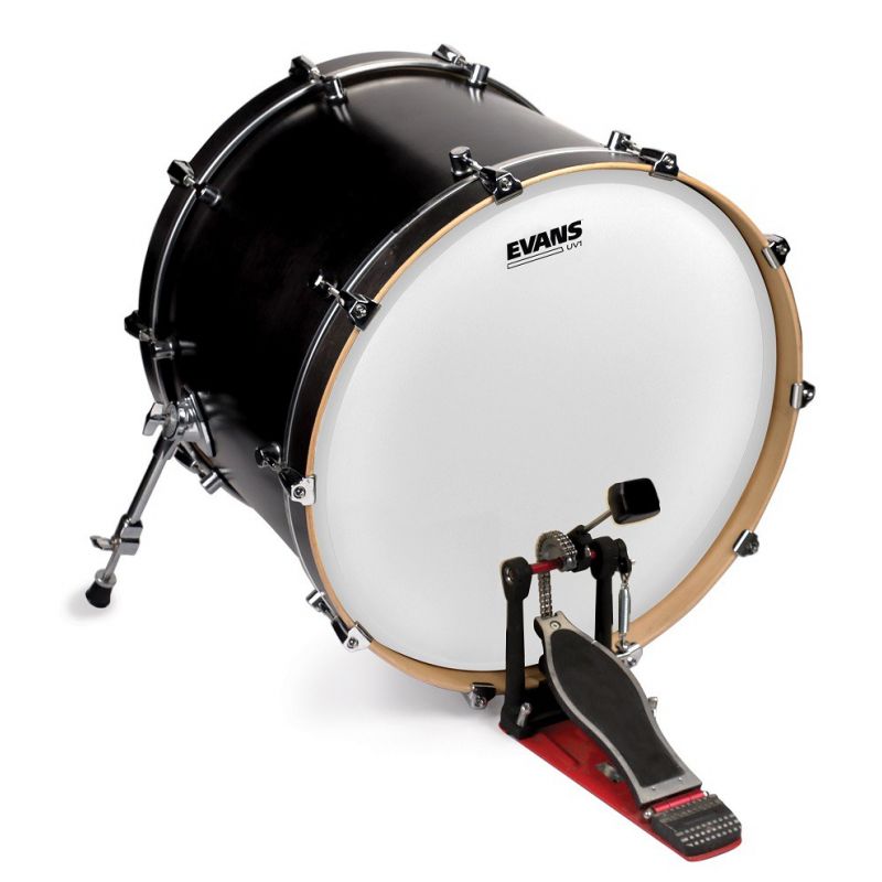 EVANS PARCHE BOMBO EVANS 20" UV1 - Cured Coated