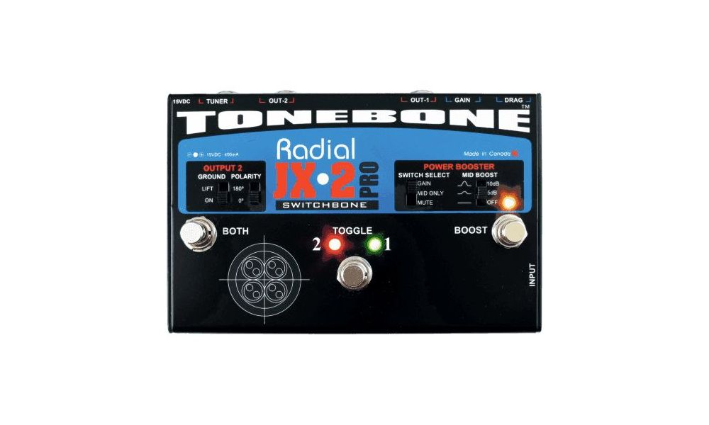⚡ Radial SWITCHBONE Aby/C Con Interruptor Óptico