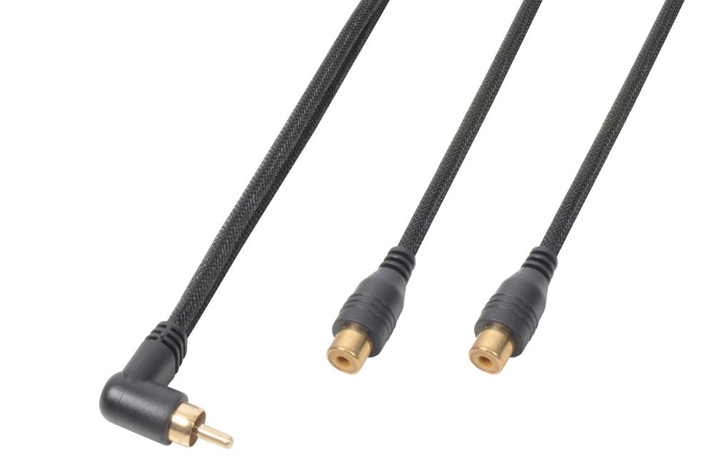 ⚡ PD CONNEX Cable 1xRCA Macho -2xRCA Hembra 0,3M