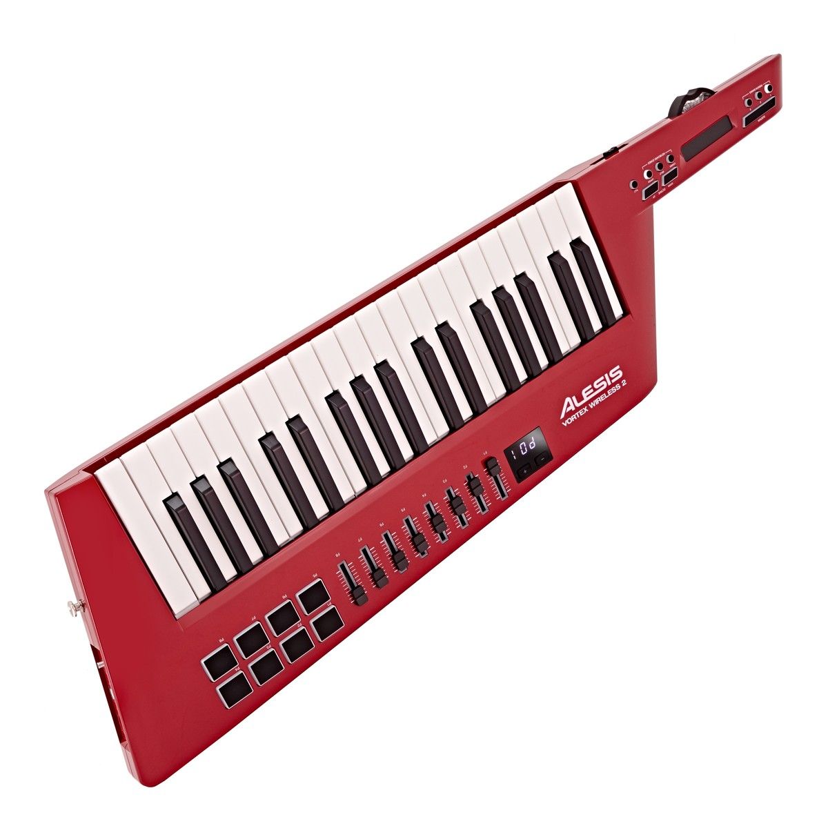 ⚡ Alesis VORTEX WIRELESS 2 Red Keytar Controlador USB/MIDI