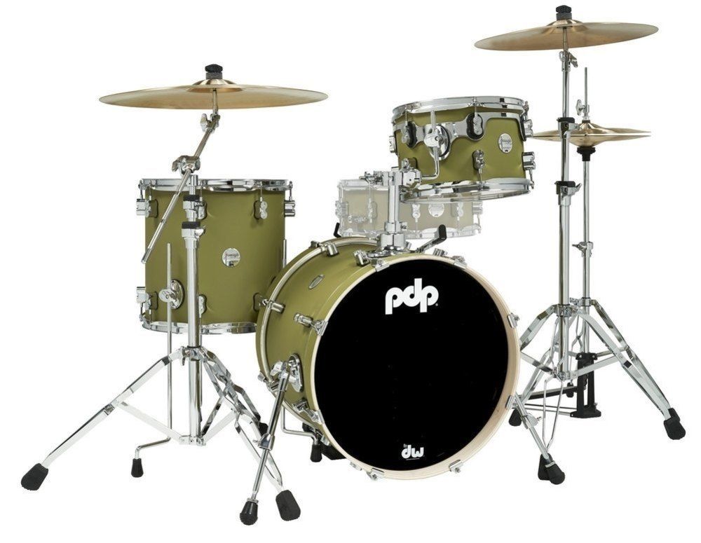 ⚡ Comprar DW PDP Concept Maple Bop Kit Satin Olive